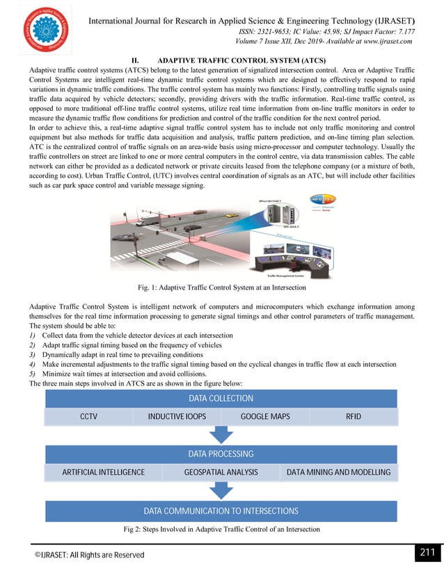 Adaptive Traffic Control System : The Smart and Imperative Traffic ...