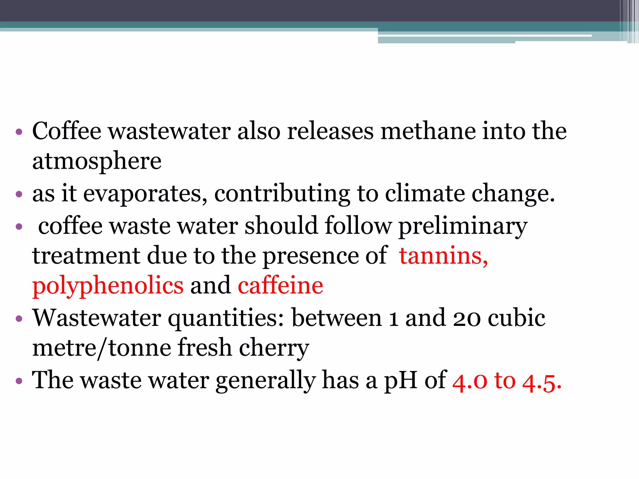 COFFEE PROCESSING INDUSTRIES WASTE | PPTX