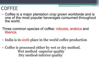 COFFEE PROCESSING INDUSTRIES WASTE | PPTX