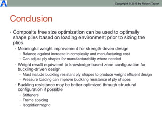 Composite Plate Optimization with Practical Design Constraints | PPT