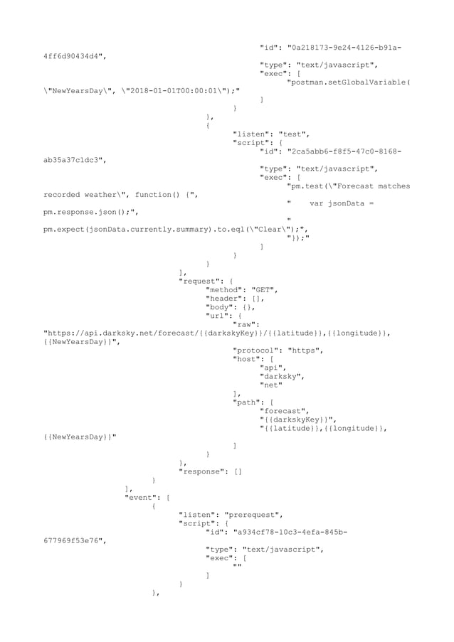 Agile Testing Days 2018 Api Fundamentals Postman Collection Txt Web Development Internet