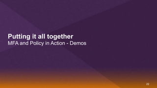 Enhance network security with Multi-Factor Authentication for BYOD and guest access | PPT