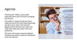 Structured for Success: Why & How to Restructure an L&D Team | PPTX