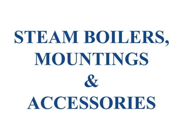 Atd boilers unit 4 ppt | PPT
