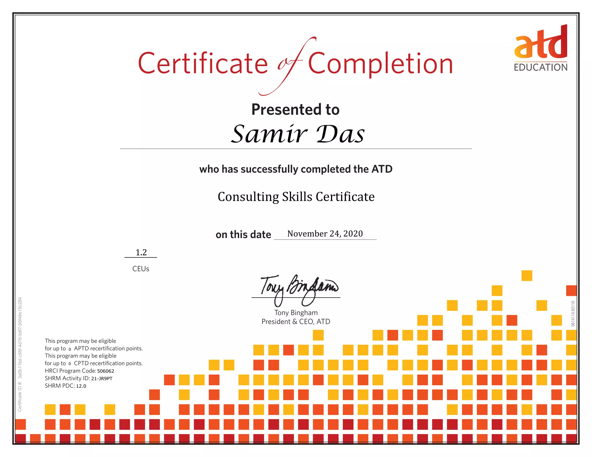 ATD Consulting Skills Certificate | PPT