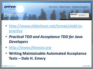 Introduction to Acceptance TDD | PPT