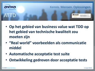 Introduction to Acceptance TDD | PPT