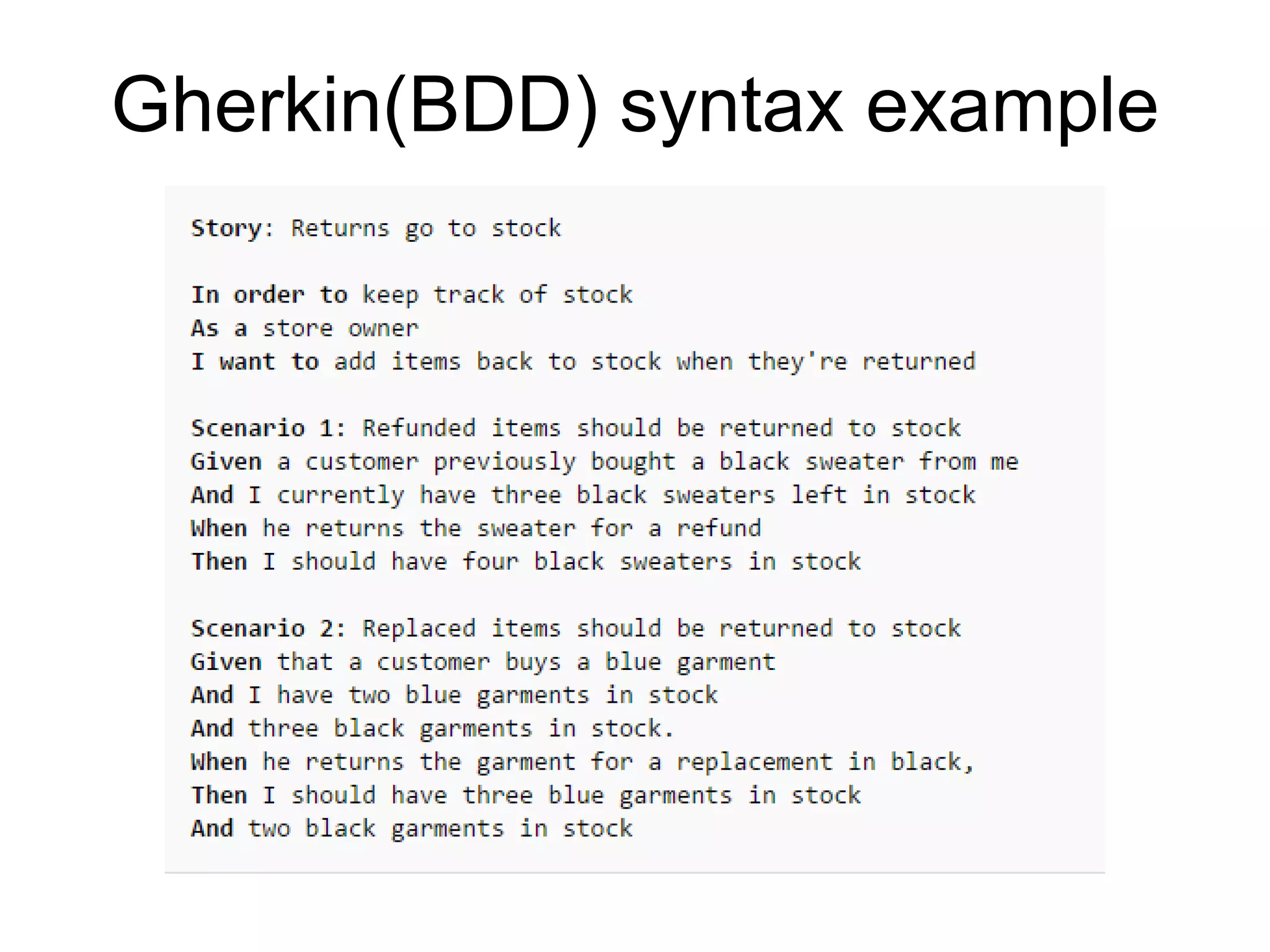 Acceptance Test Driven Development And Robot Framework Ppt