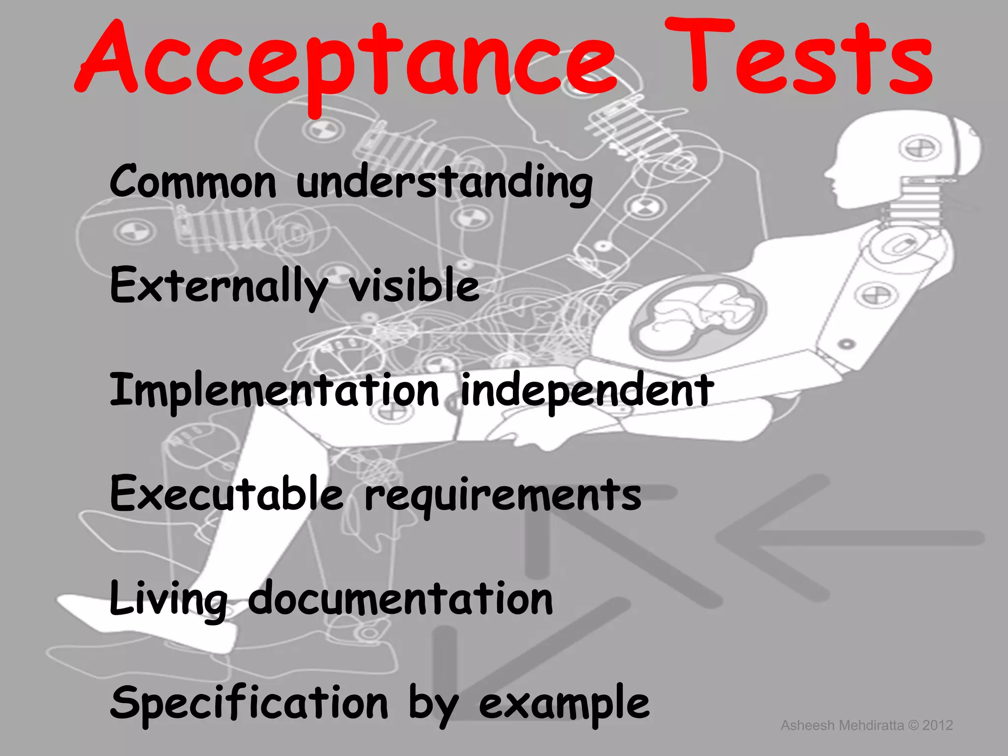 Acceptance Test Driven Development using Robot Framework | PPT