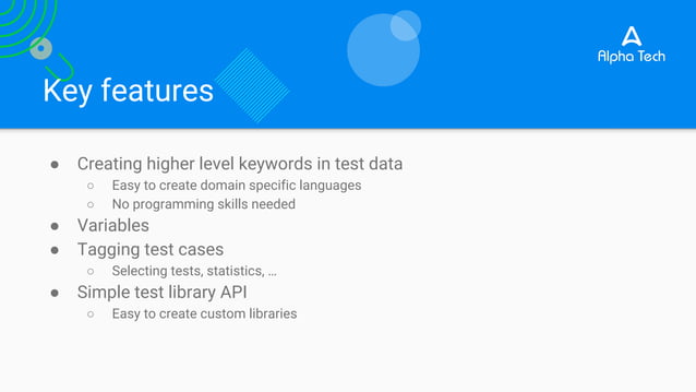 Acceptance Test Drive Development with Robot Framework | PDF