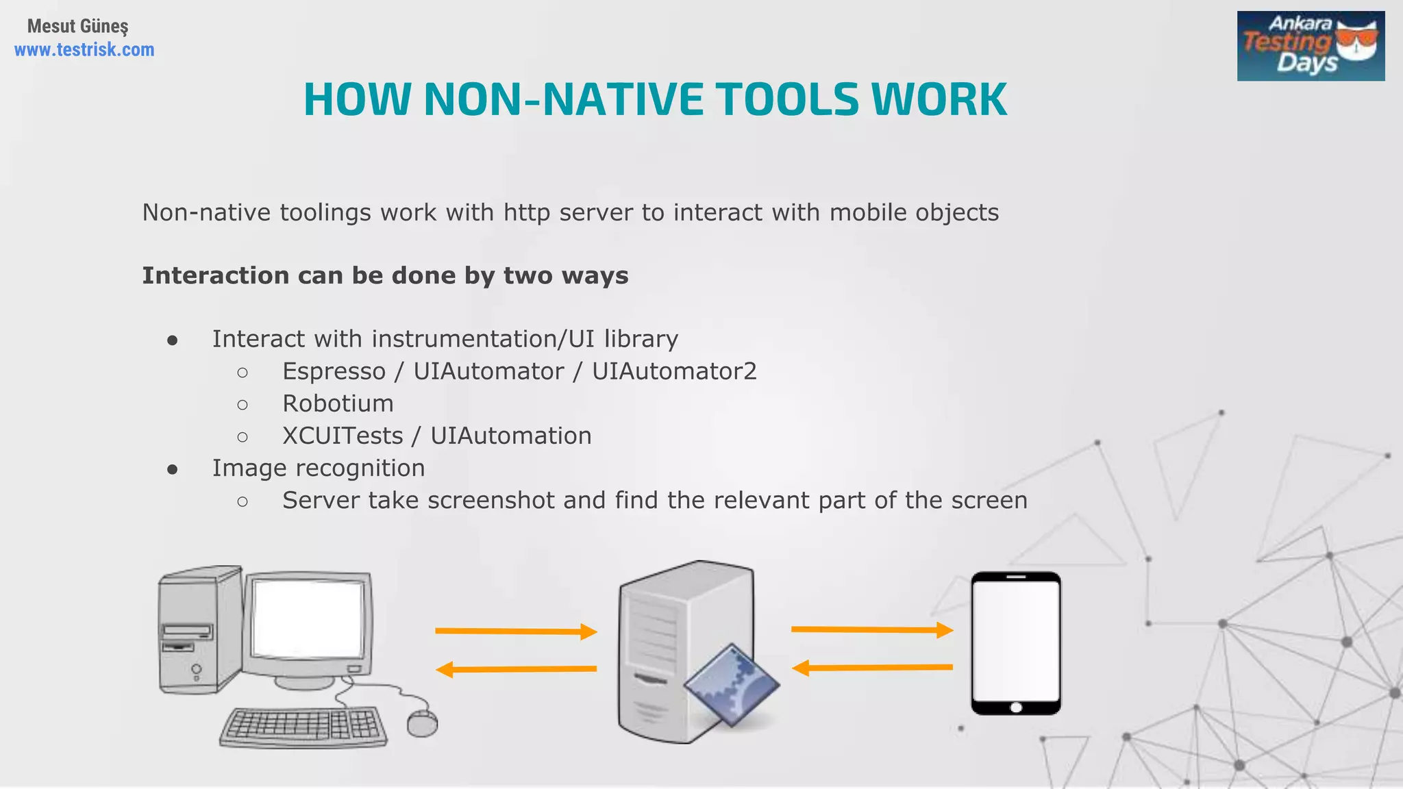 Native automation tooling for mobile application testing.pptx