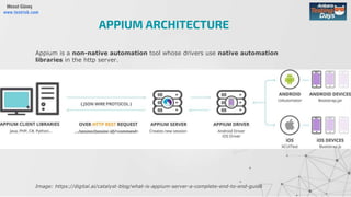 Native automation tooling for mobile application testing.pptx