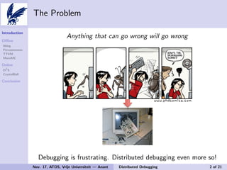 An Overview of Distributed Debugging | PDF