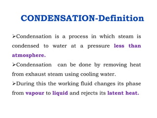 Applied thermodynamics steam condensers unit four | PDF