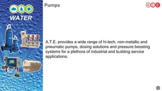 Utilities for textiles - from A.T.E. | PPT