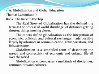 A teacher for the world | PPTX