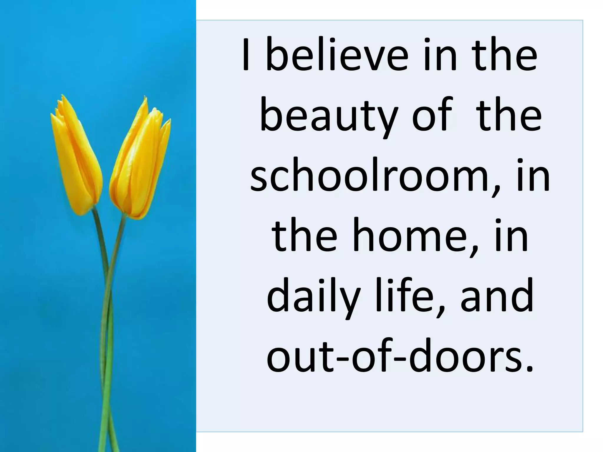 A Teachers Creed | PPT