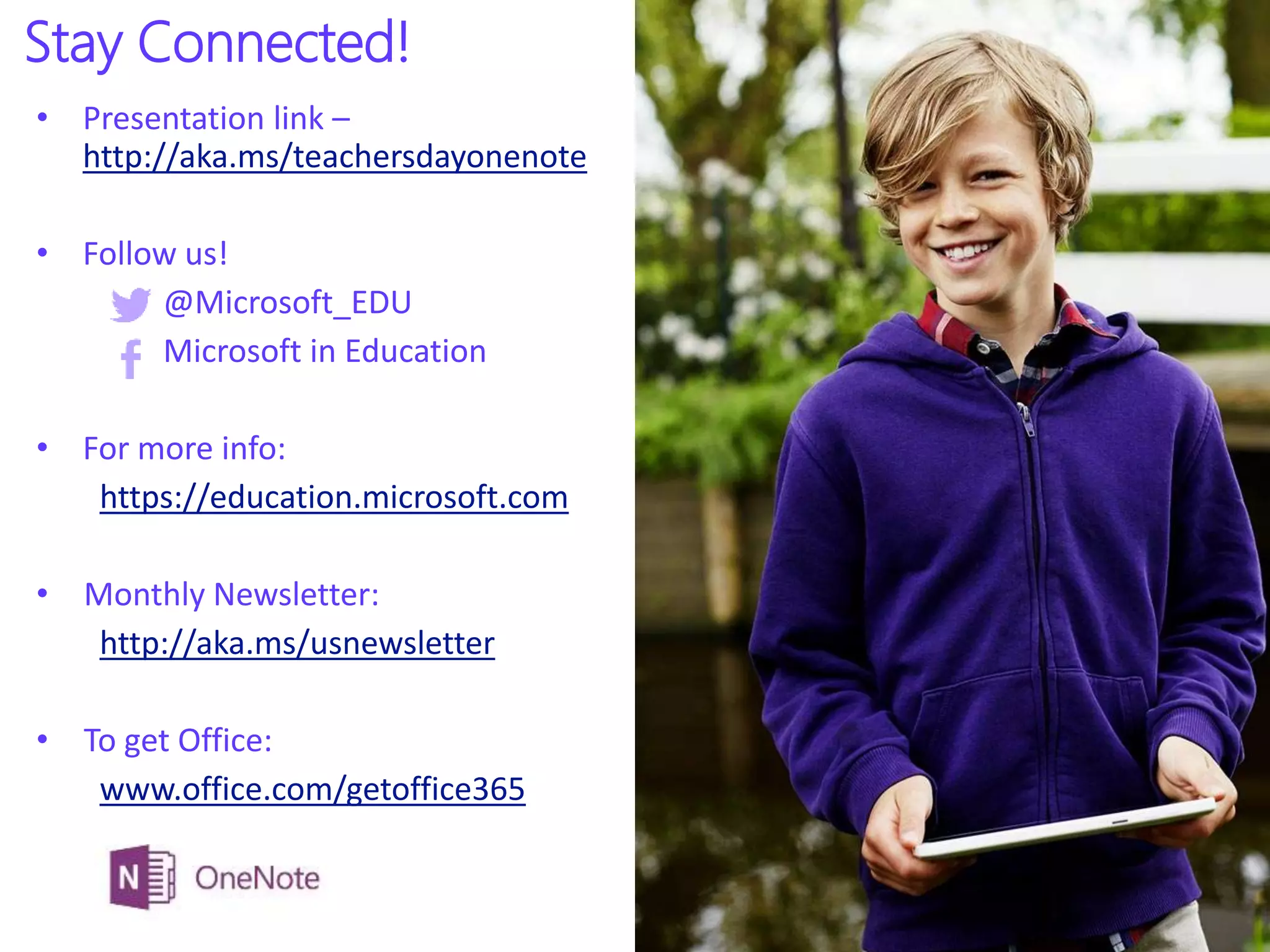 A teacher’s day made easier with one note | PPTX