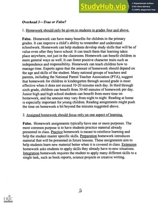 A Teacher S Guide To Homework Tips For Parents Talking Points For ...