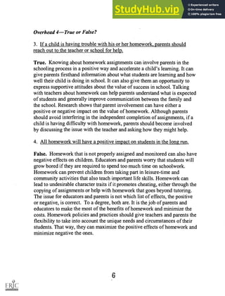 A Teacher S Guide To Homework Tips For Parents Talking Points For ...