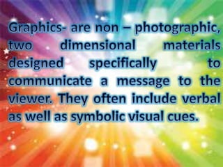 graphic materials | PPT