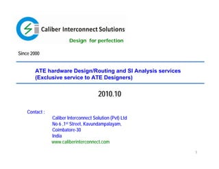 ATE boards designs | PDF