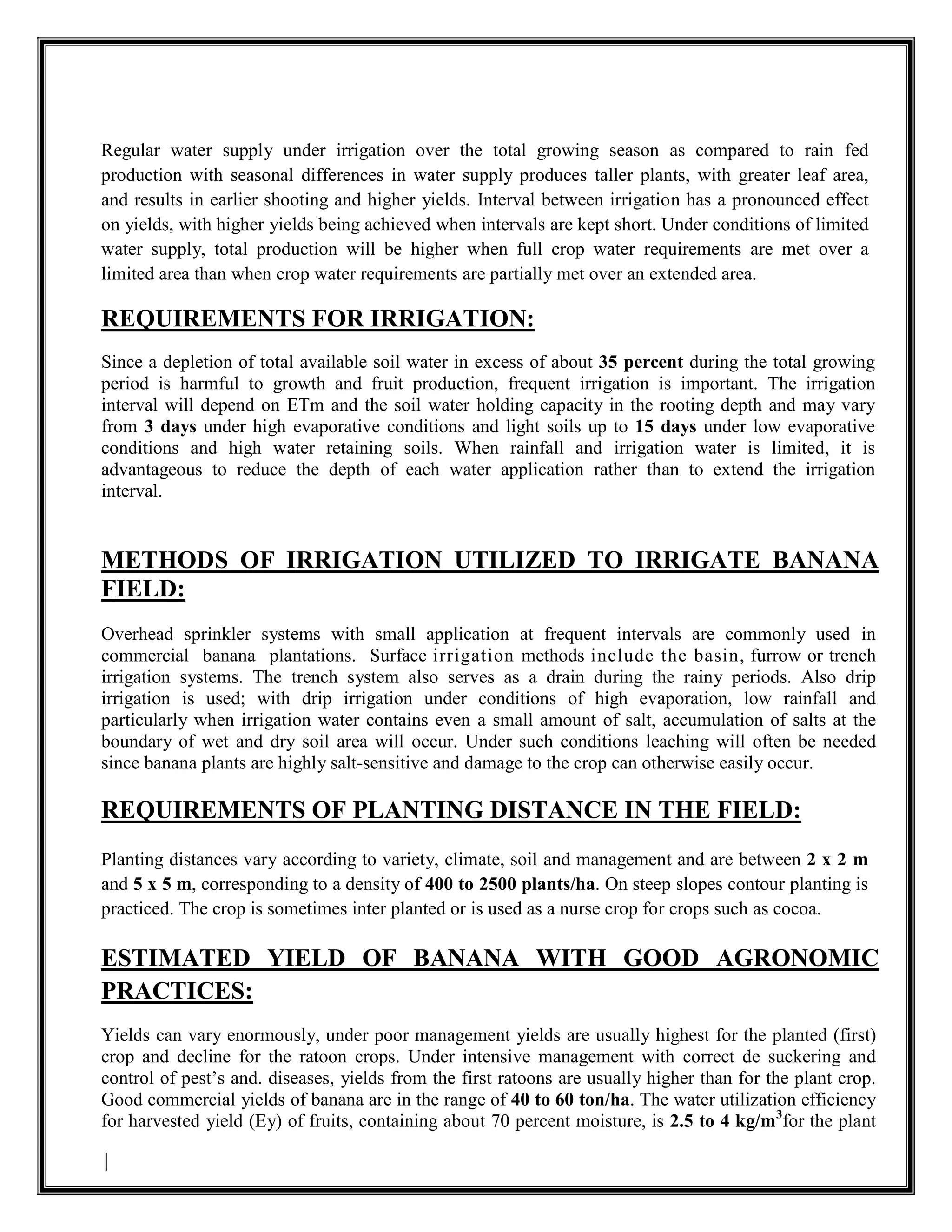 A technical guide book of banana | PDF