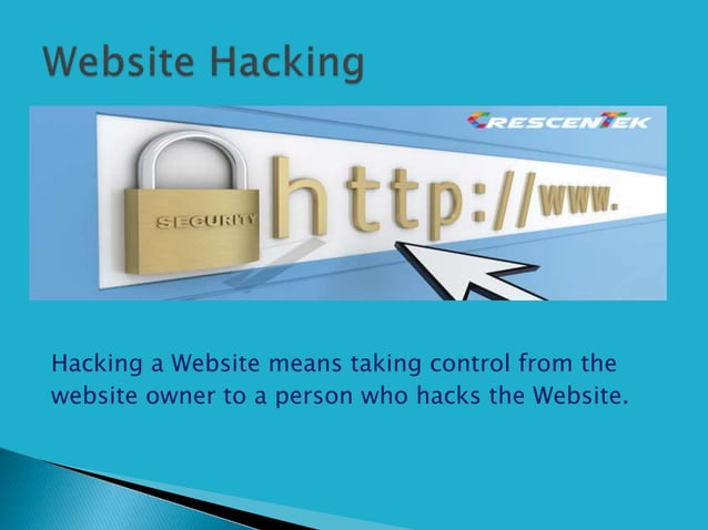 PowerPoint Presentation: Hacking | PPT