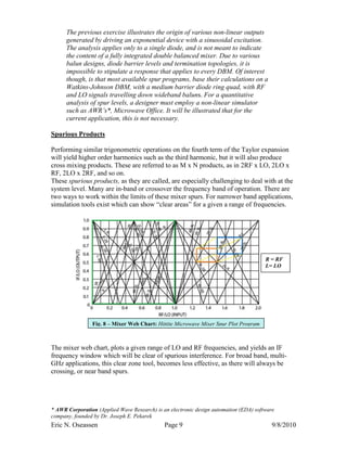 A Technique To Model A Frequency Mixer | PDF