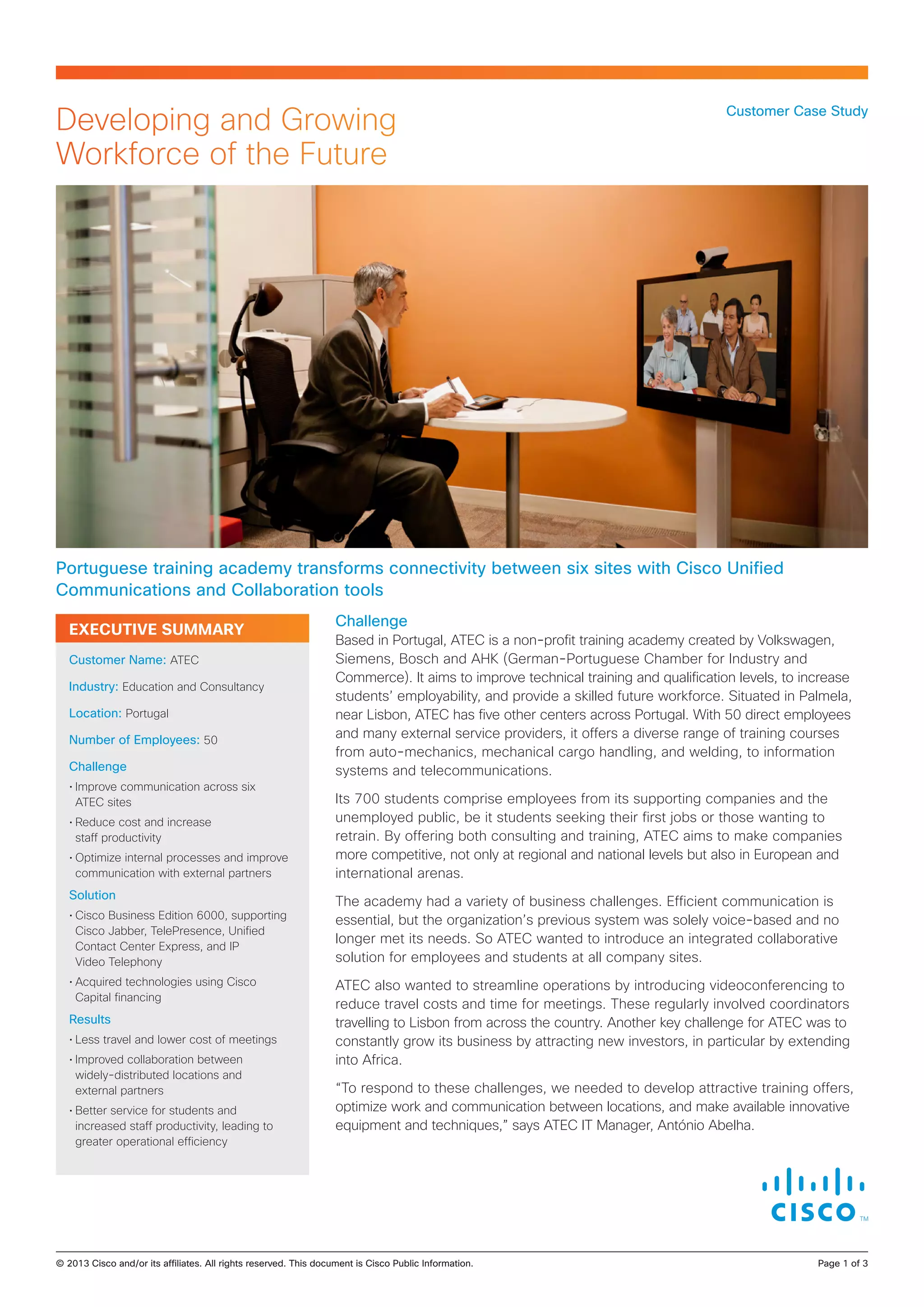 ATEC - Training Academy | PDF