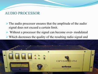 COMMUNICATION SYSTEMS USED IN RADIO STATION | PPTX
