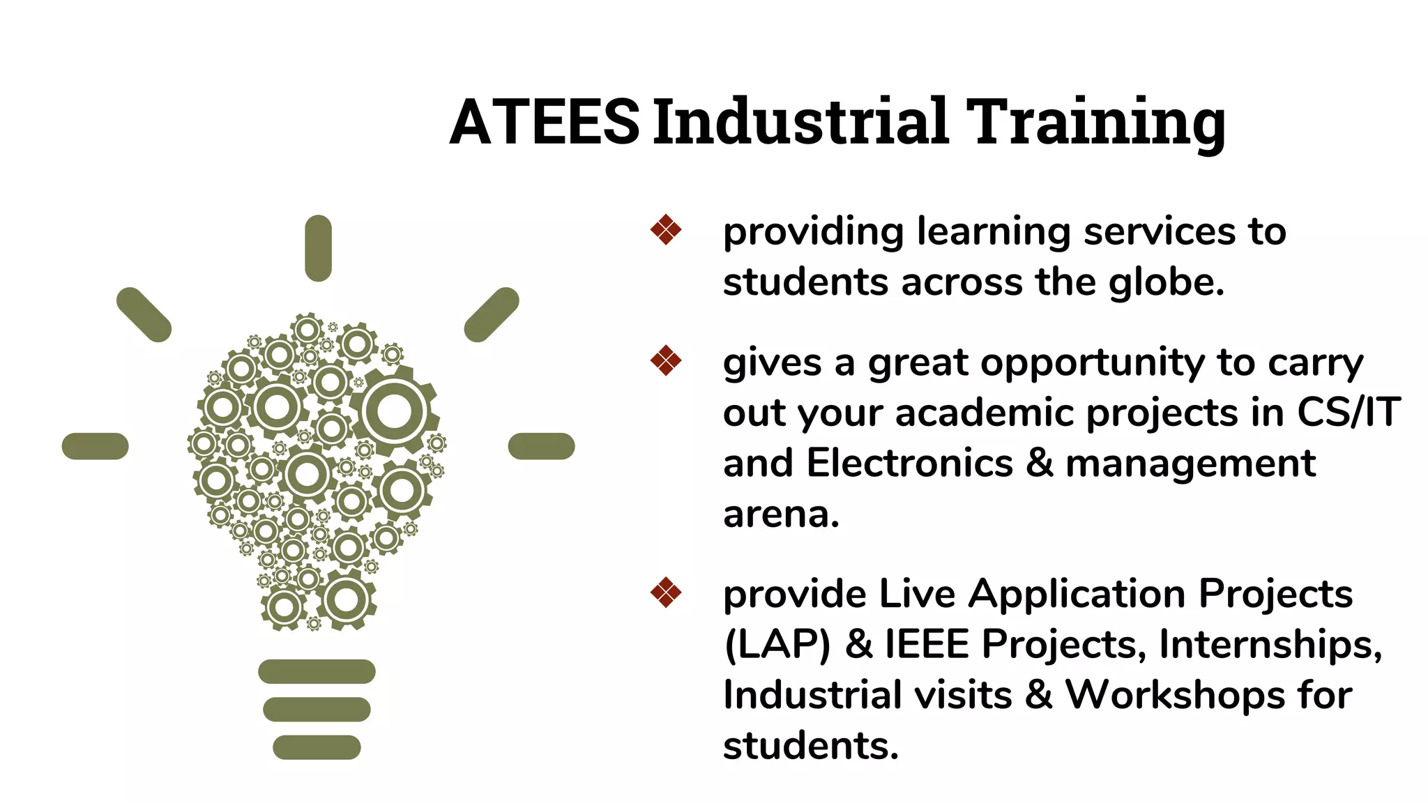 ATEES Industrial Training | PDF