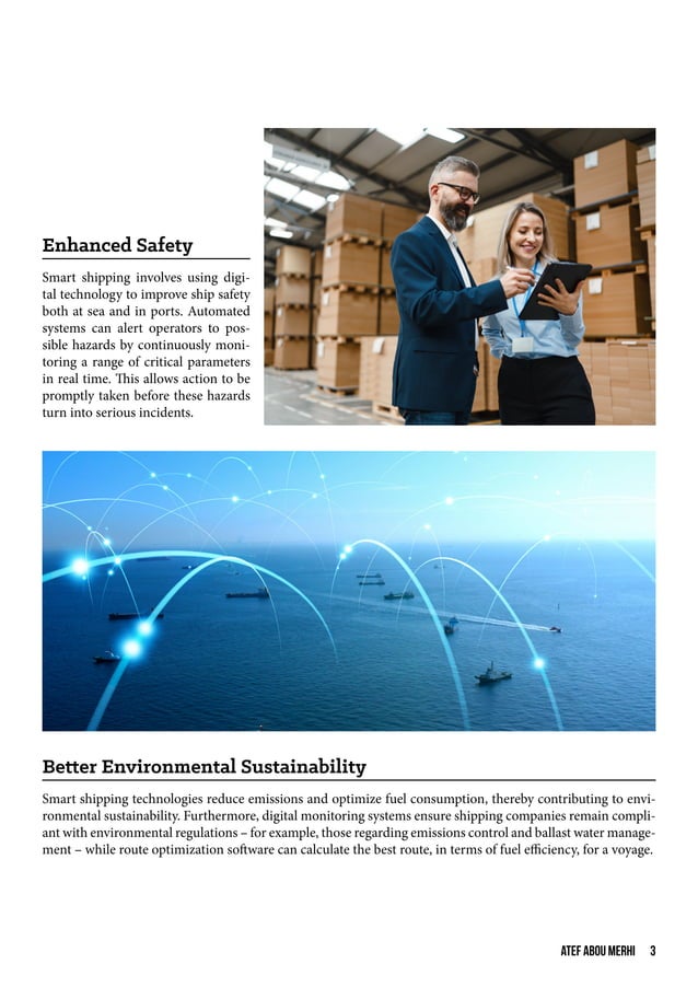 Digitalization in the Maritime Industry: The Benefits of Smart Shipping | PDF