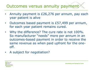 Payment Mechanisms and handling Uncertainty | PPTX