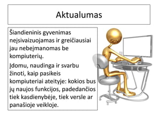 Ateities kompiuteriai | PPTX