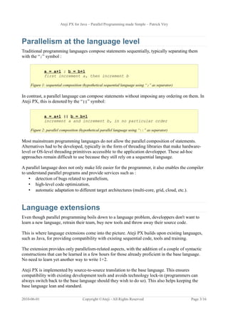 Ateji PX for Java | PDF