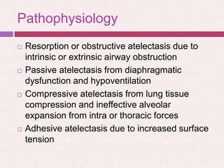 Atelecstasis | PPTX