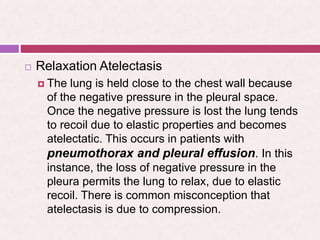 Atelecstasis | PPTX