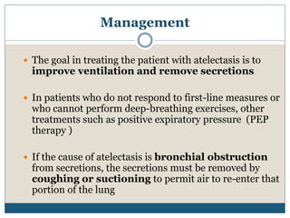 Atelectasis | PPT