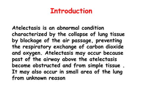 Atelectasis.pdf | PPT