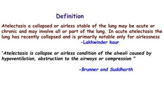 Atelectasis.pdf | PPT