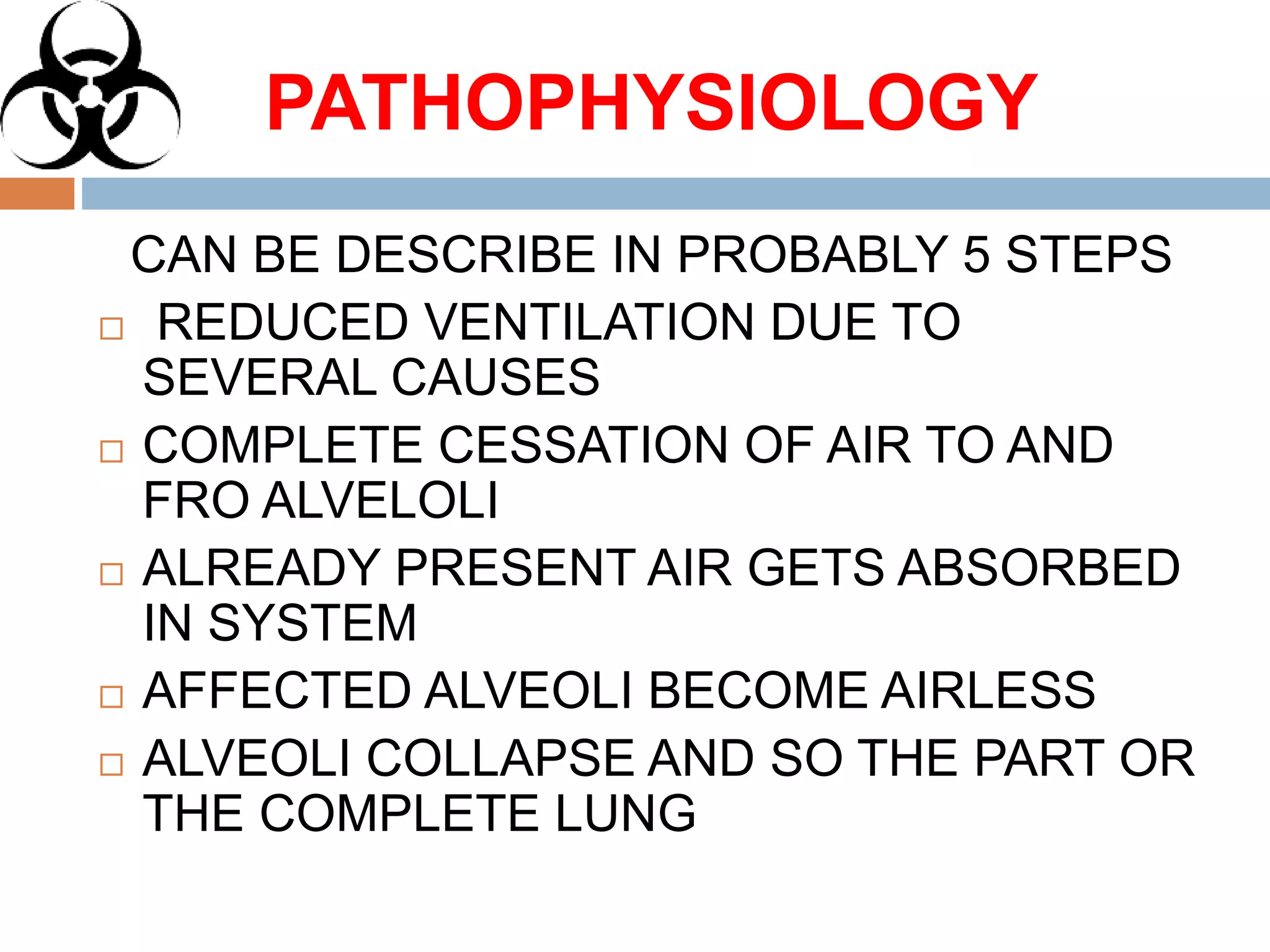 Atelectasis | PPTX
