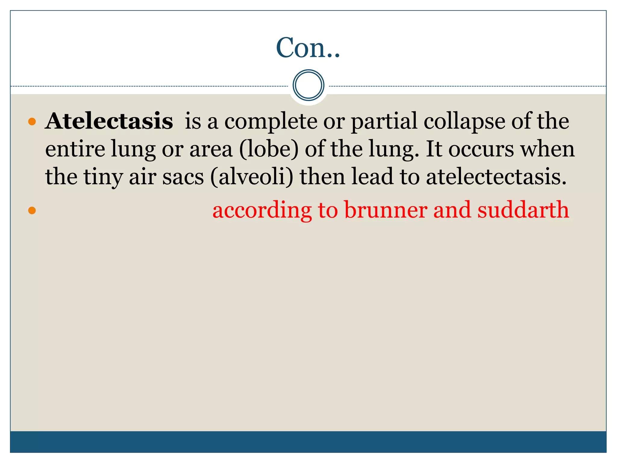 Atelectasis | PDF | Lung and Respiratory Health | Diseases and Conditions