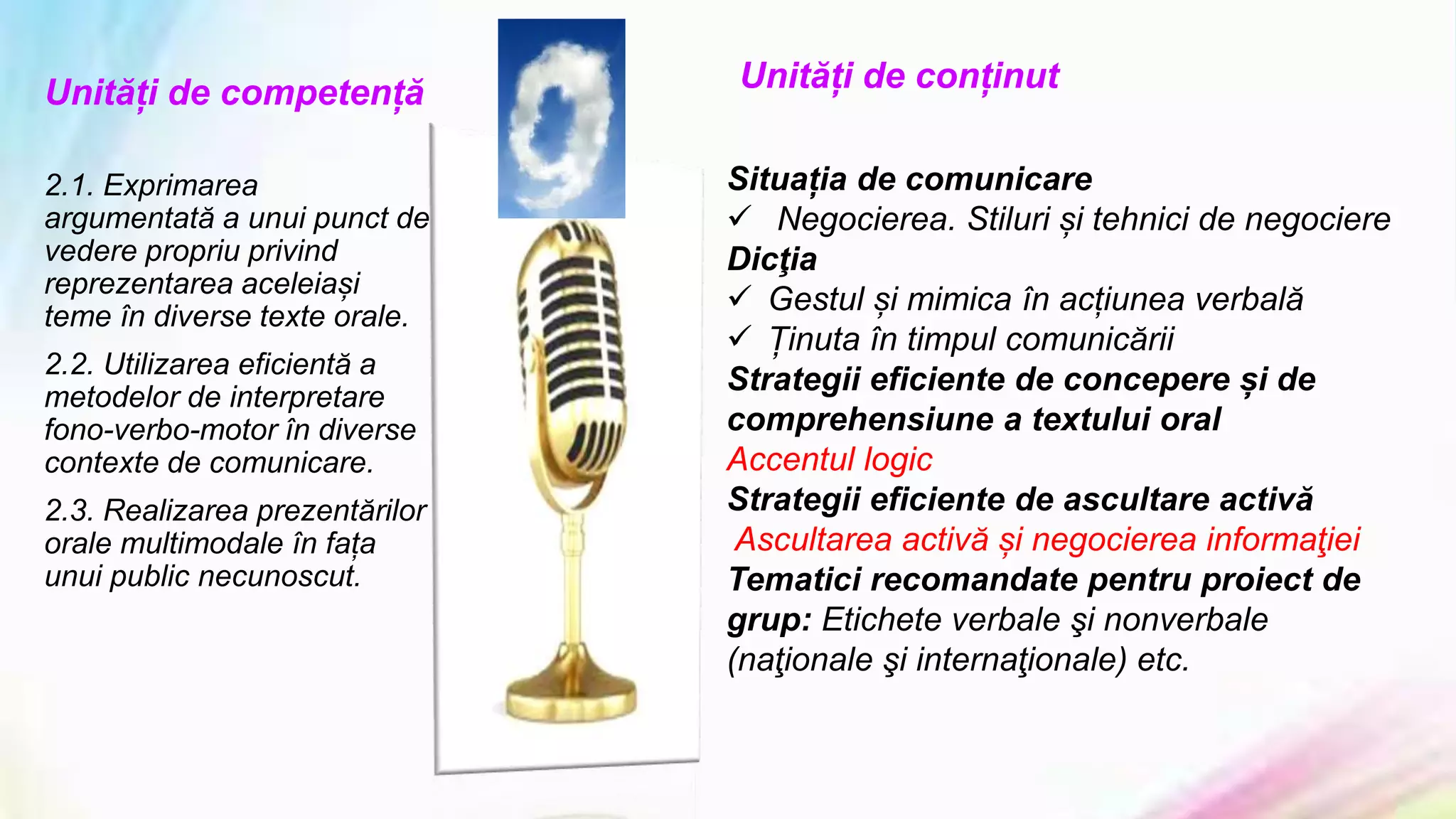 Atelierul de comunicare | PPTX