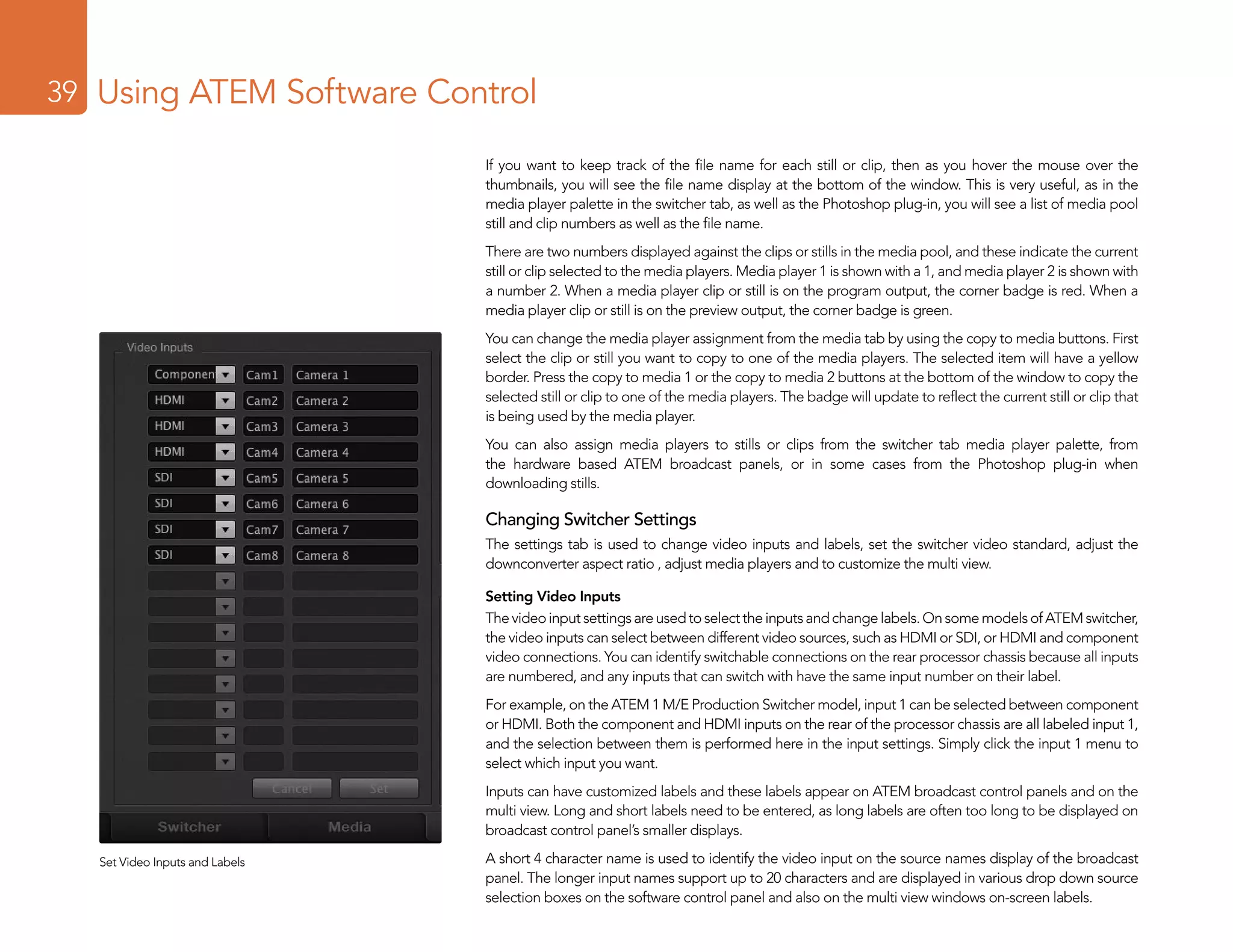 Blackmagic Design Atem 1 operation manual | PDF