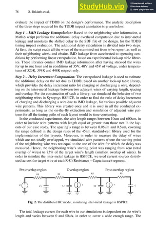 A Temperature-Aware Time-Dependent Dielectric Breakdown Analysis Framework | PDF | Physics | Science