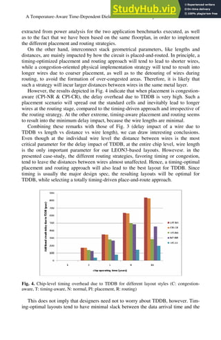 A Temperature-Aware Time-Dependent Dielectric Breakdown Analysis Framework | PDF | Physics | Science