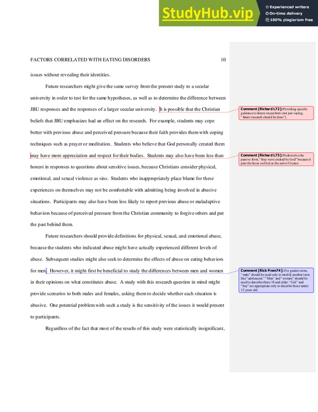 A Template Paper With Comments For Illustrating The 6 Th Edition Of APA ...