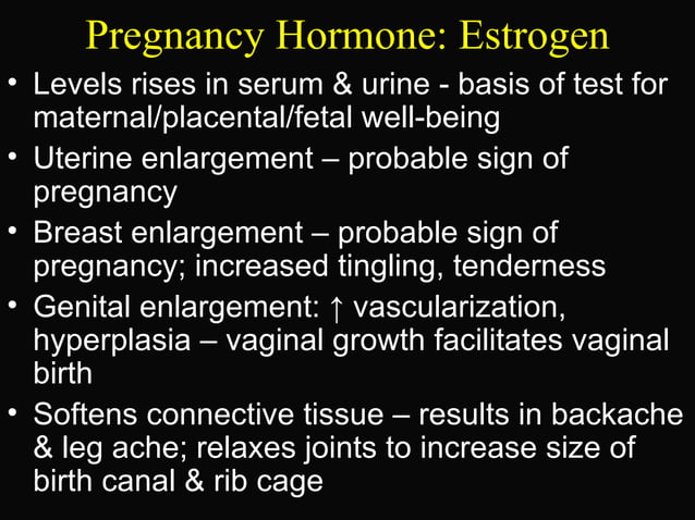 Pregnancy Hormones & Lab Values | PPS