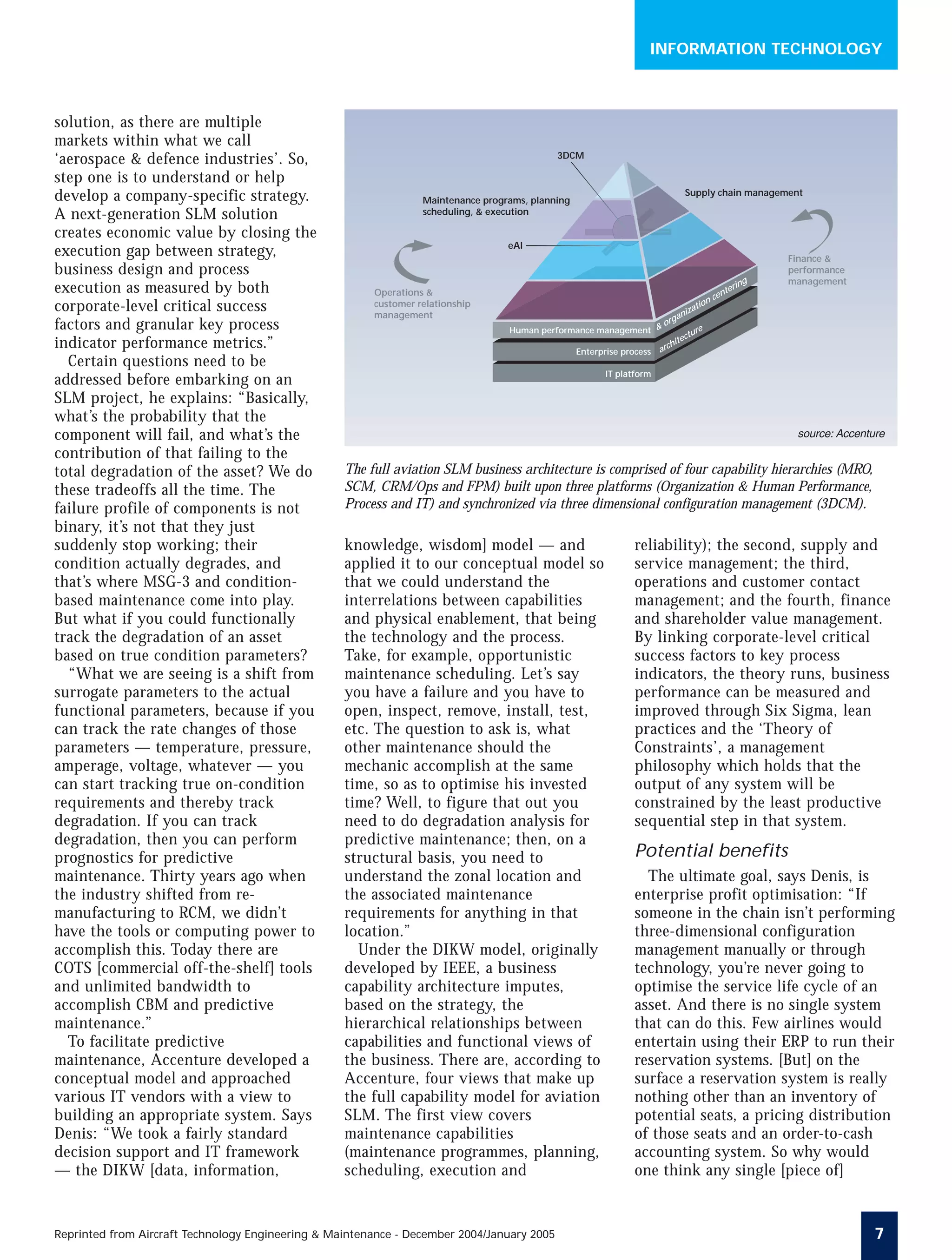 Aviation Service Lifecycle Management | PDF